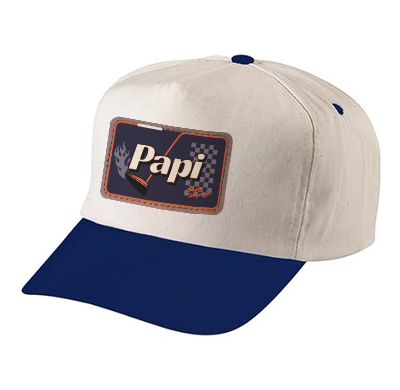 Sam Jagoda | PAPI 5-Panel Trucker Patch Hat – Blue Pack Merch