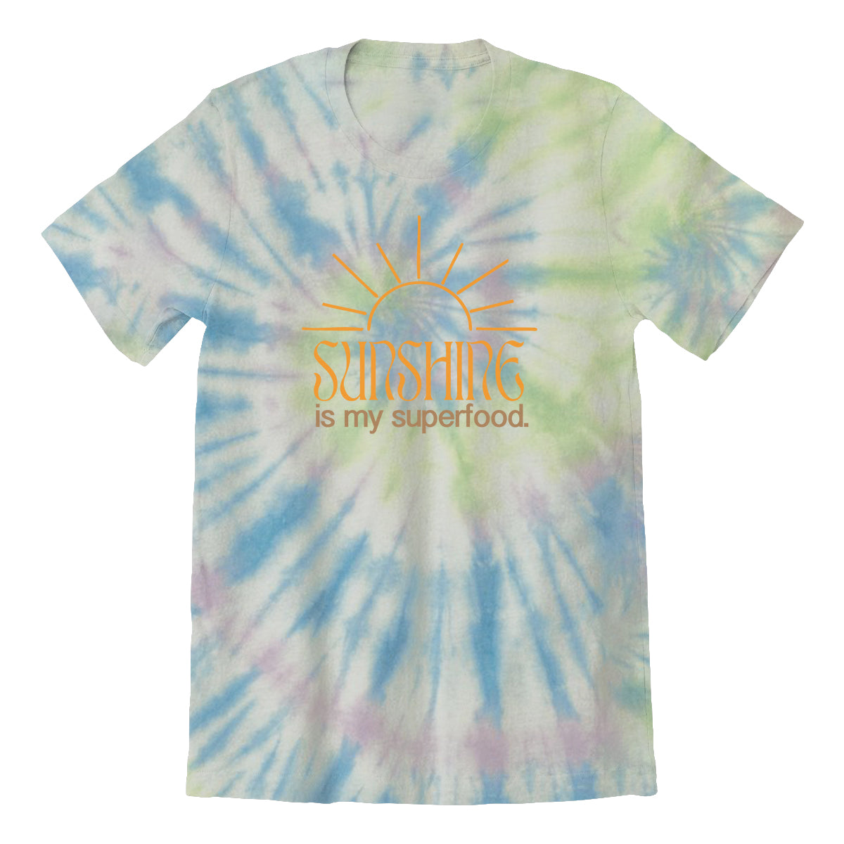 Luke Storey | Sunshine Tie Dye Tee – Blue Pack Merch