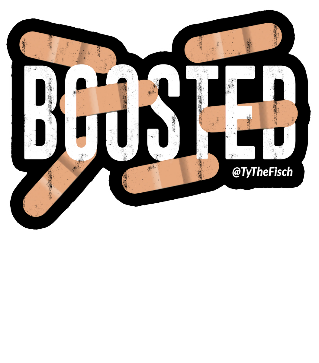 Tyler Fischer | Boosted Sticker – Blue Pack Merch