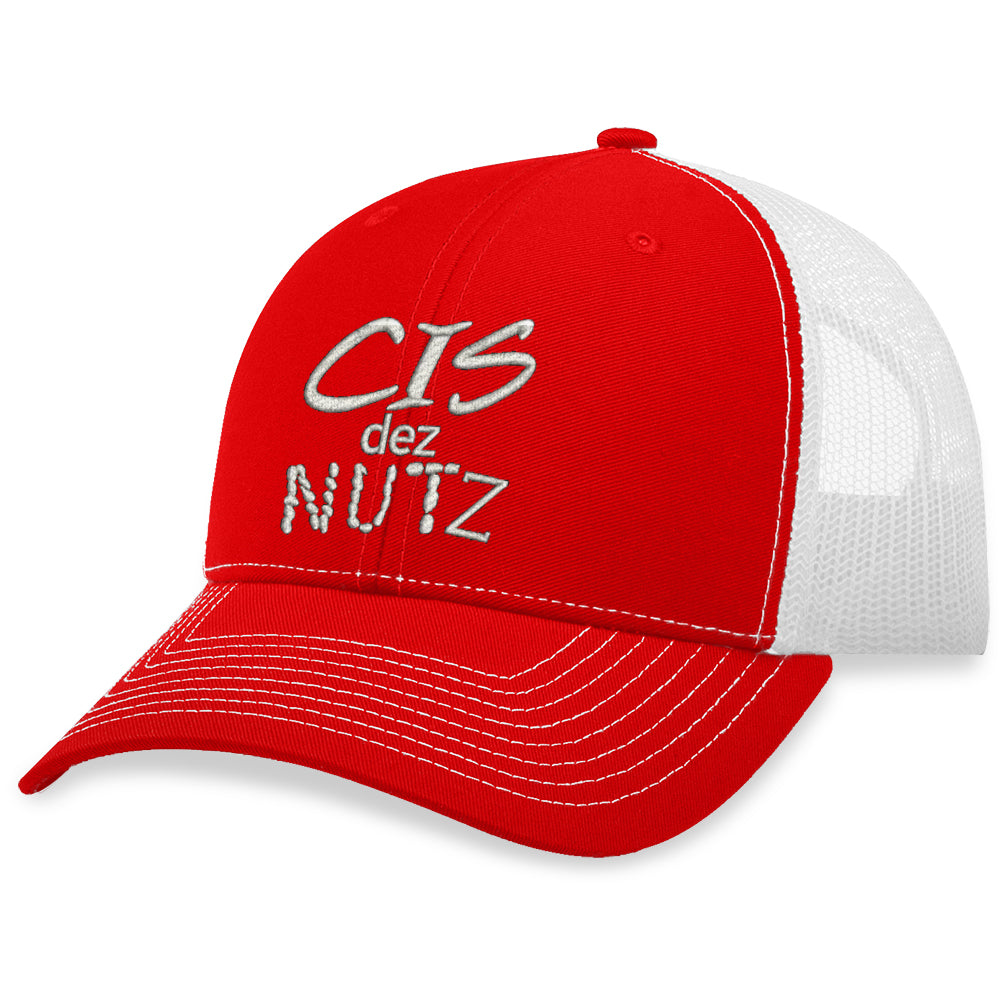 Megan McGlover | Cis Dez Nutz Hat – Blue Pack Merch